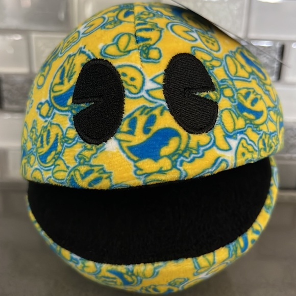 Pac-Man | Toys | Pacman Video Game Sticker Bomb Pacman Plush Officially ...